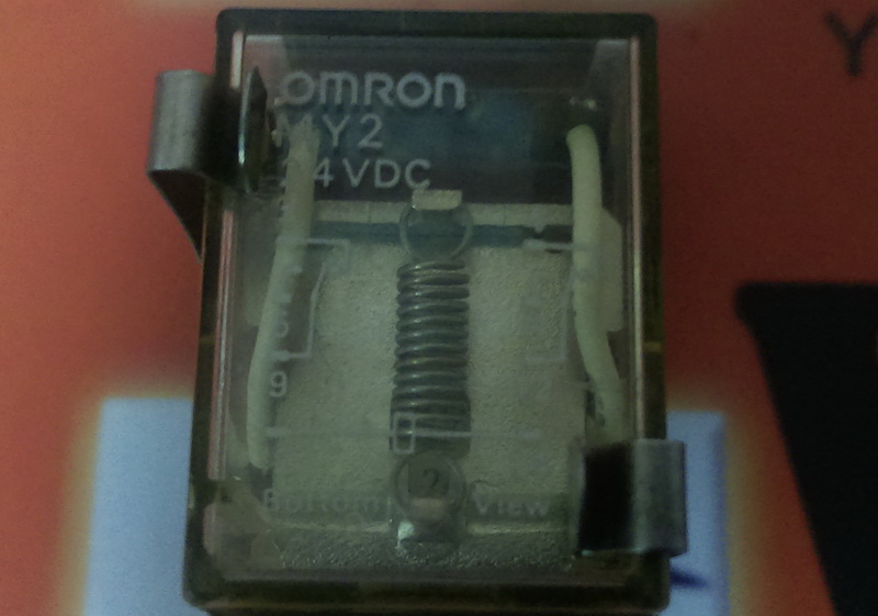 OMRON MY2 24VDC Relay with Base PYC-A1 - PLC DCS SERVO Control MOTOR POWER SUPPLY IPC ROBOT